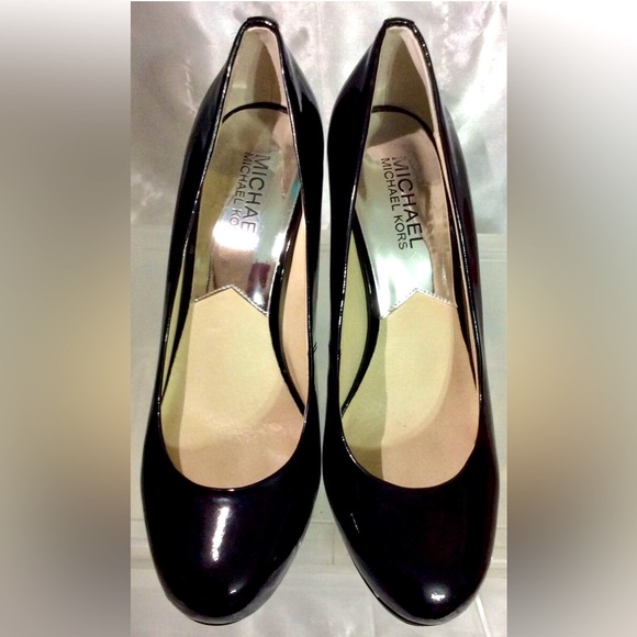 MICHAEL Michael Kors | Shoes | Mk Michael Kors Black Patent Leather ...